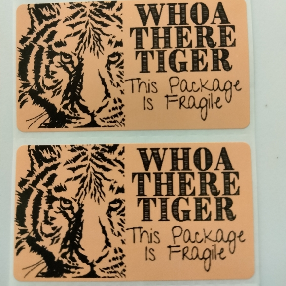 Office | 10 Fragile Shipping Labels Thermal Packaging Stickers 225x125 ...